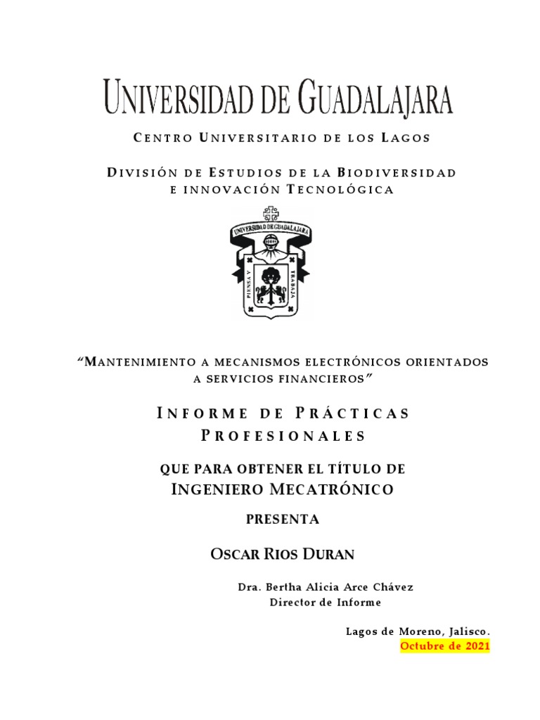 Oscar RD Informe Final | PDF | Business | Logística