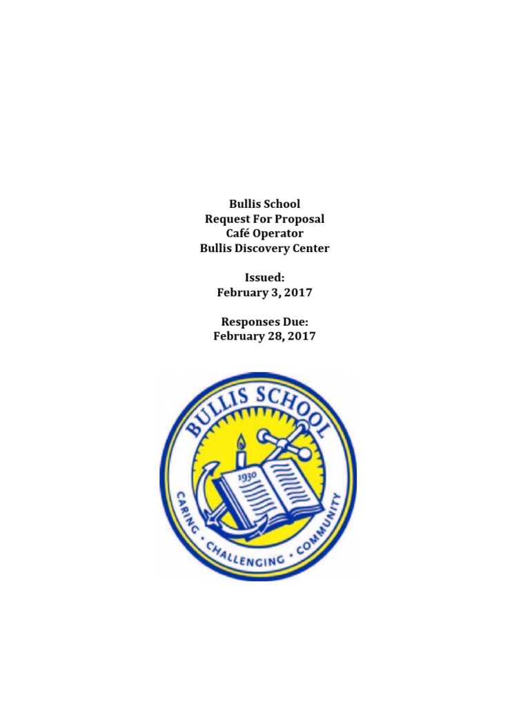 Bullis School Cafe Designs | PDF