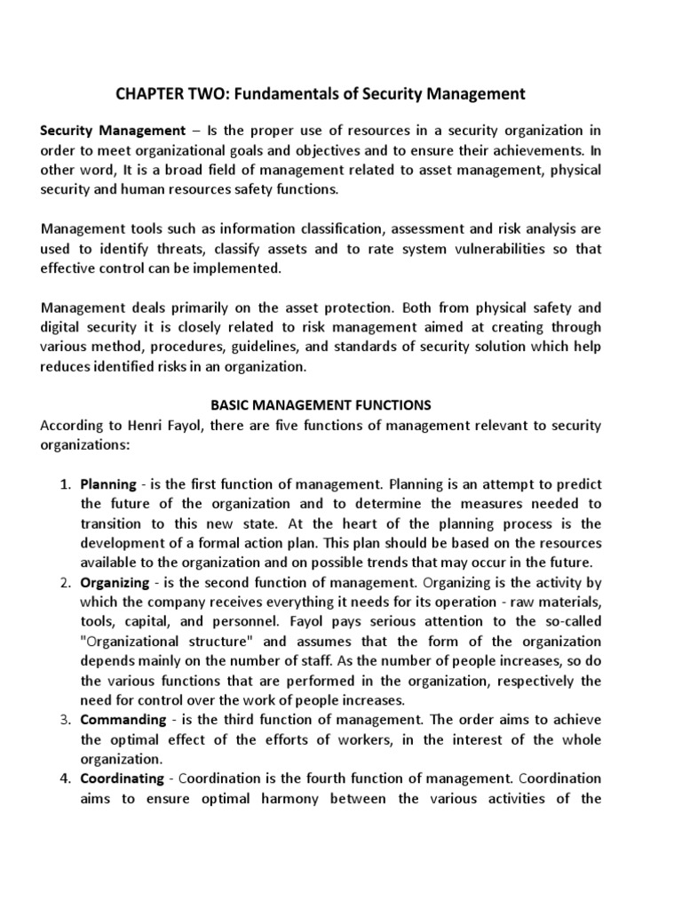 Chapter Two | PDF | Vulnerability (Computing) | Risk