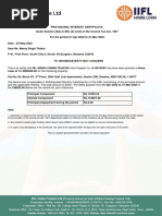 Housing Loan (0363675100002233) Provisional Certificate-2017-18 PDF | PDF