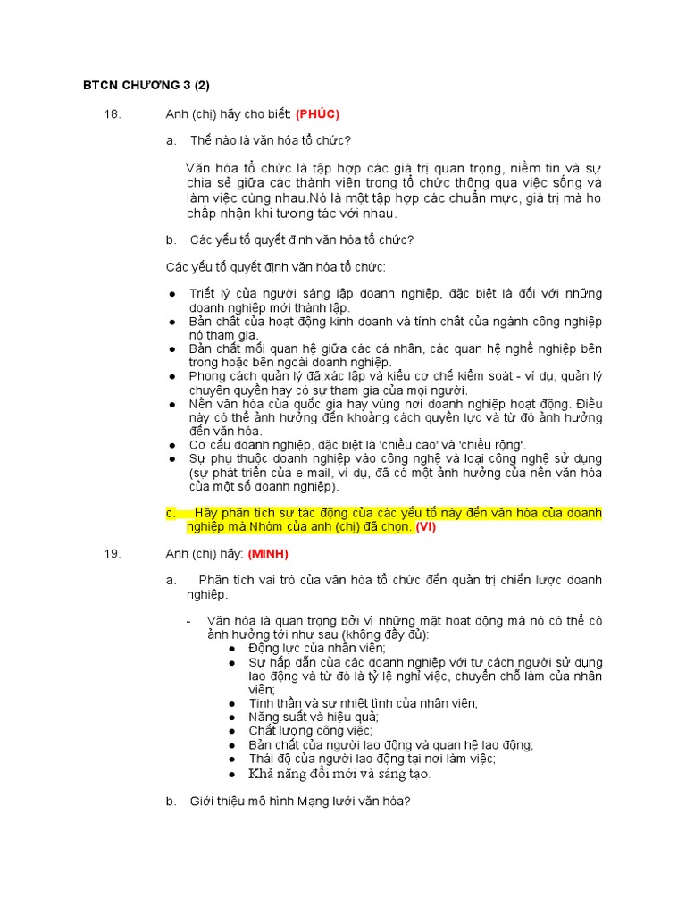 BTCN Chương 3 | PDF