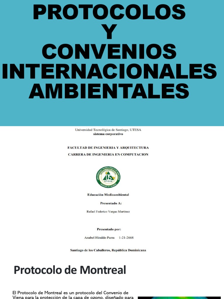 Final Medio AMbiente | PDF | Protocolo de Kyoto | Cita
