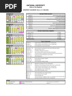 NU Fairview Detailed Calendar TERM-2-AY2024-2025 | PDF | Christian ...