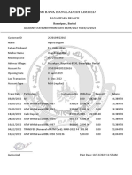 DBBL Statement | PDF | Financial Technology | Finance & Money Management