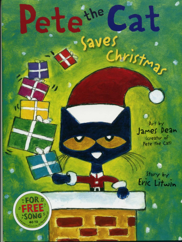 Pete-The-Cat Saves Christmas Book | PDF