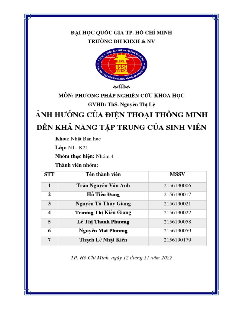 Bai Nop PPNCKH Nhom 4 | PDF
