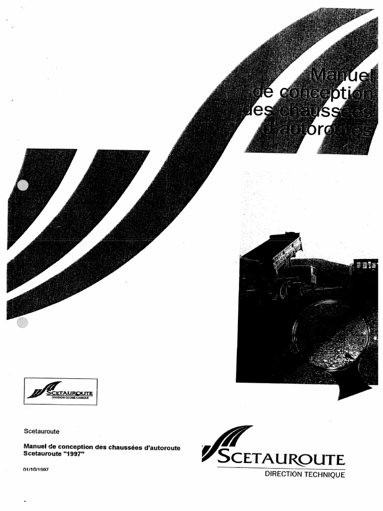 Conception Chaussées Autoroute - SCETAUROUTE | PDF