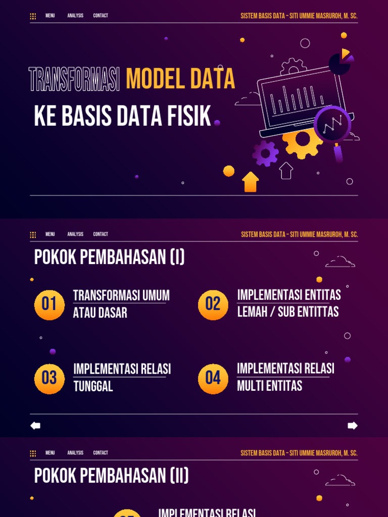 Transformasi Model Data ke Fisik | PDF