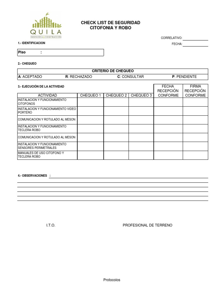 Citofonia y Robo | PDF