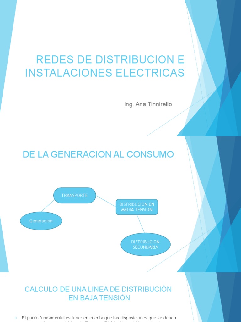 Redes de Distribucion e Instalaciones Electricas | PDF | Distribución ...