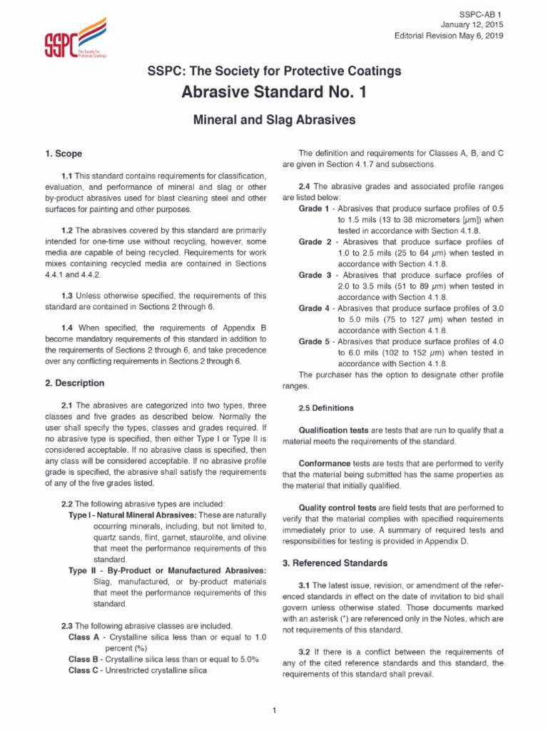 Sspc-Ab 1 - 2015 - 2019 | PDF