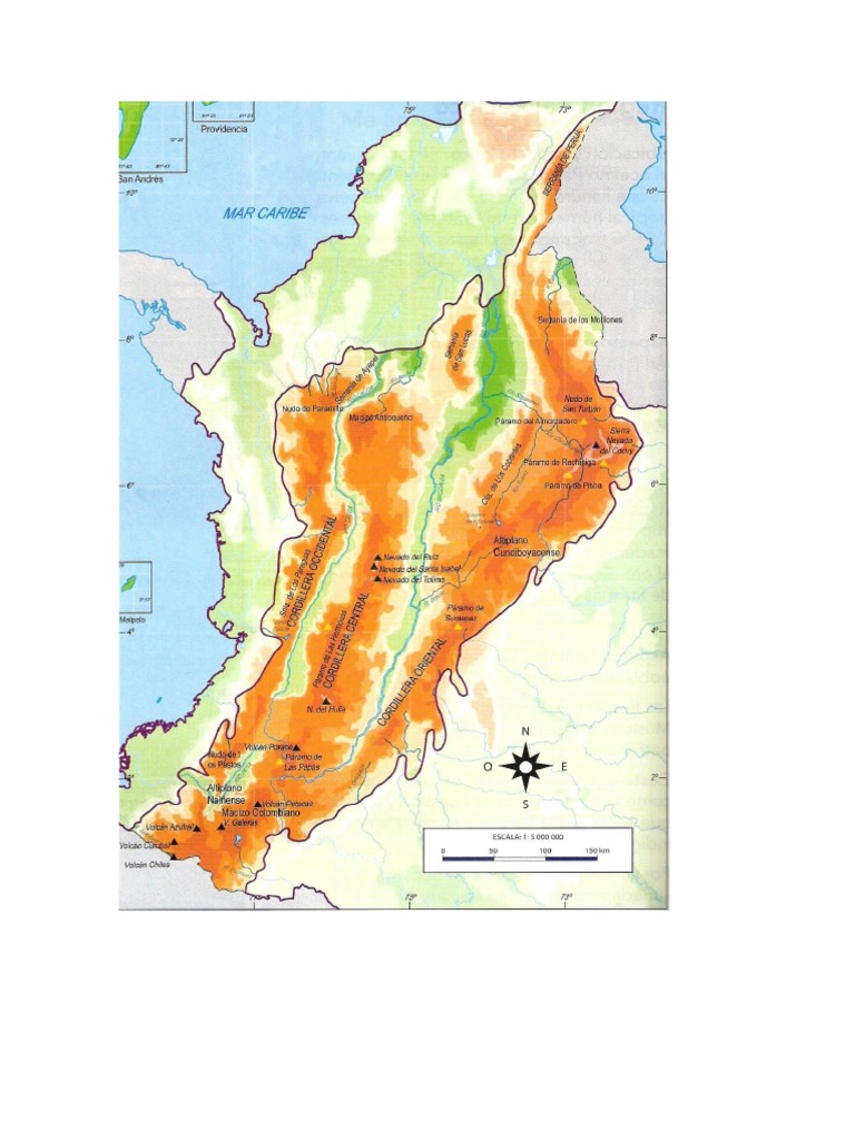 Mapas Region Andina | PDF