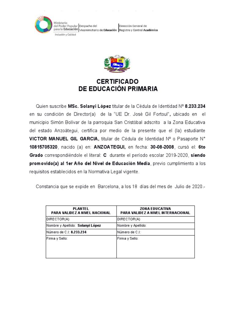Victor Gil | PDF
