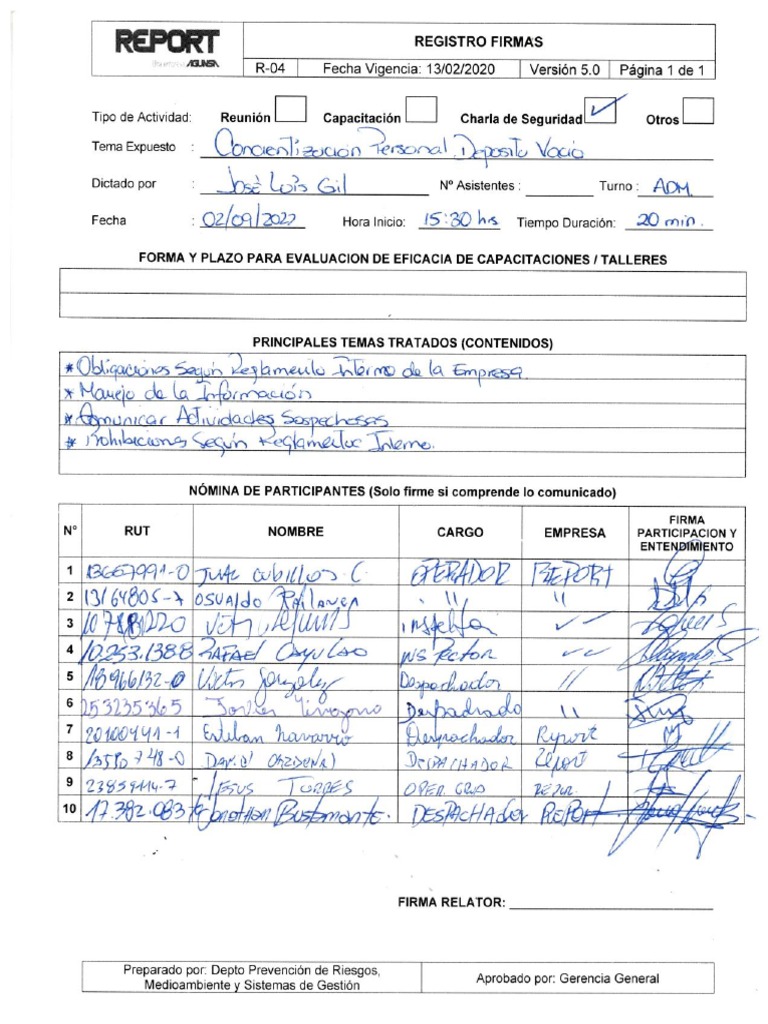 Registro Firma | PDF