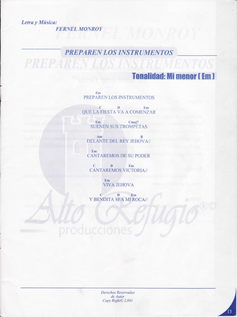 Medley Yo Hare Una Fiesta - Fernel Monroy | PDF