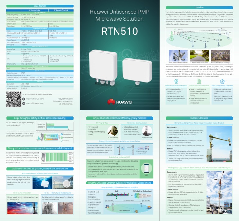 Rtn510ap Specs | PDF | Quality Of Service | Wireless Access Point