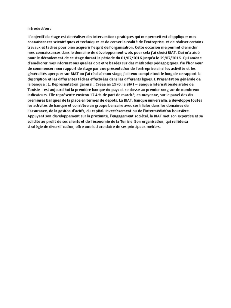 Introduction Générale | PDF