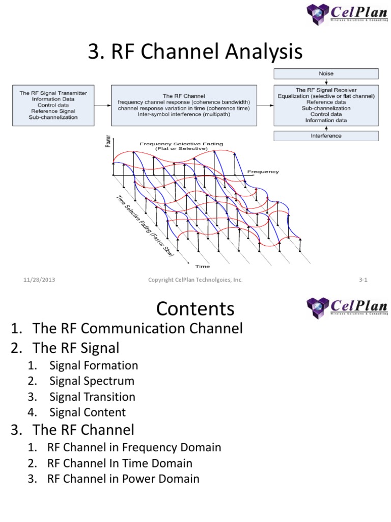 3 - RF Channel Analysis Rev1 | PDF | Bandwidth (Signal Processing ...