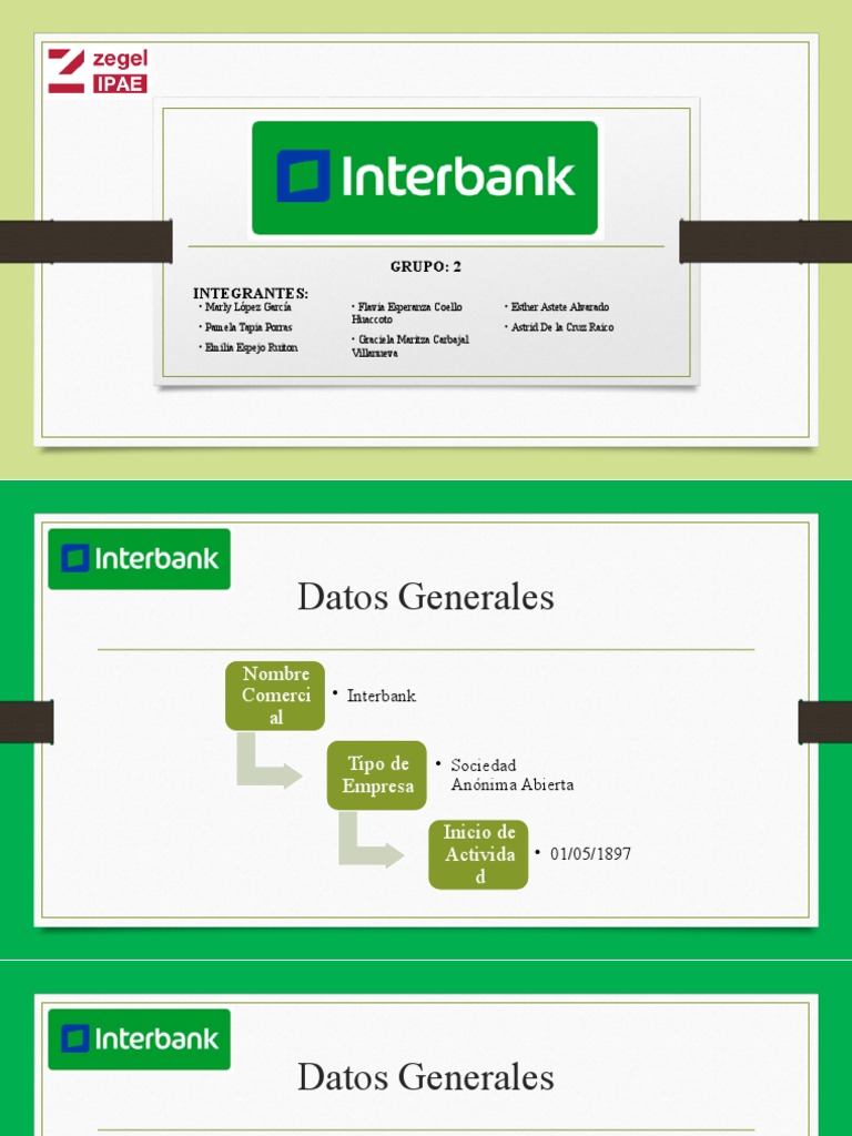Análisis FODA de Interbank 2023 | PDF | Economias | Dinero