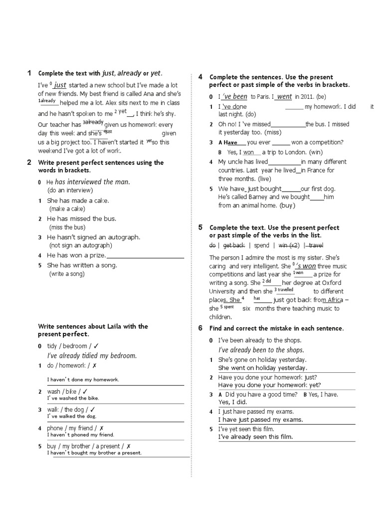 Nadija Exercises 1 | PDF | Syntax | Human Communication