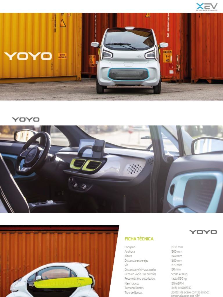 Mobility catalogoYOYO | PDF | Coche eléctrico | Coche