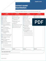 DVT Assessment Form | PDF | Thrombosis | Medical Specialties