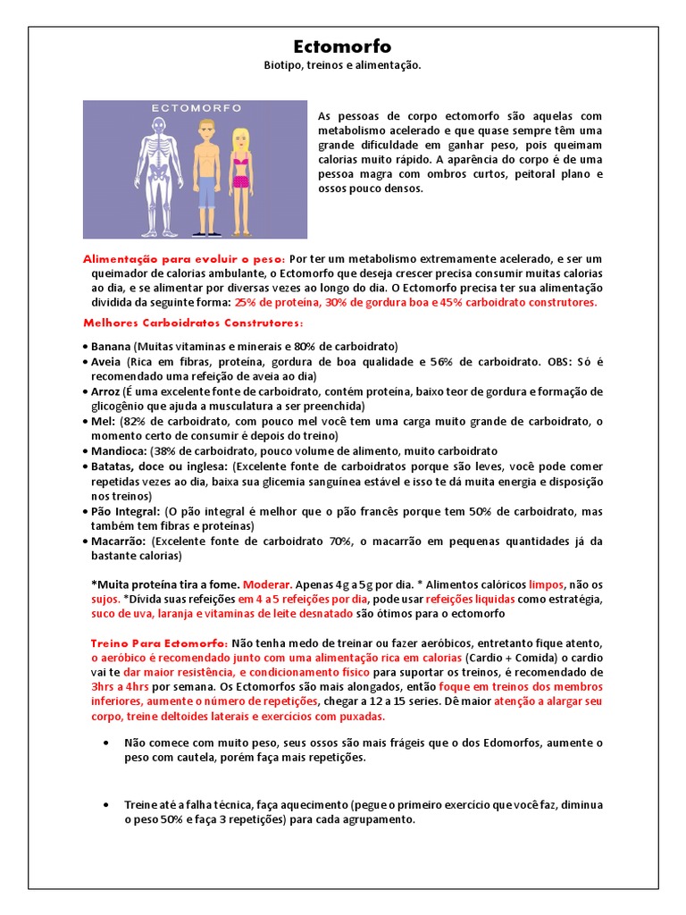 Ectomorfo | PDF