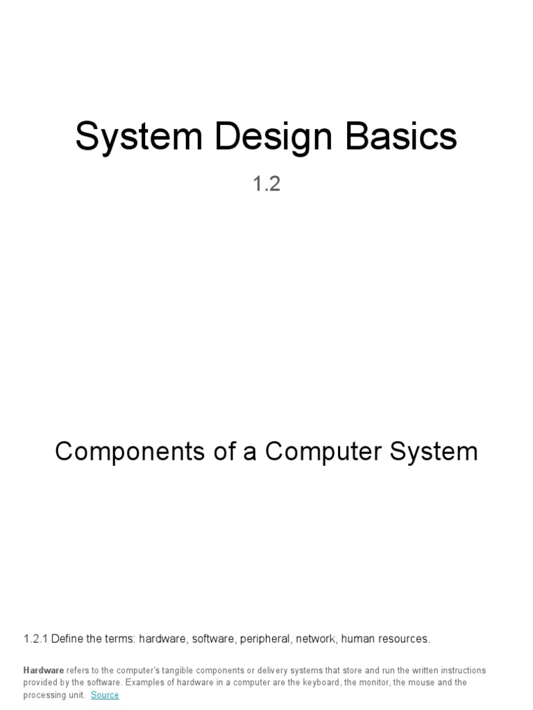 Computer System Design Fundamentals | PDF | Computer Network | Server ...
