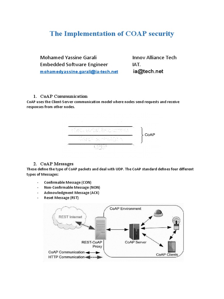 The Implementation of COAP Security | PDF | Public Key Certificate ... The Implementation of COAP Security | PDF | Public Key Certificate ...