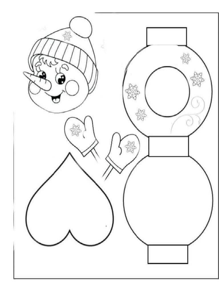 Fișă Cu Omul de Zapada AVAP | PDF