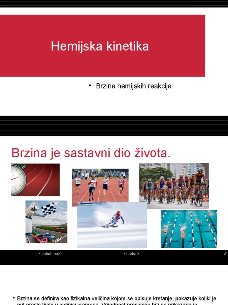 Hemijska Kinetika | PDF