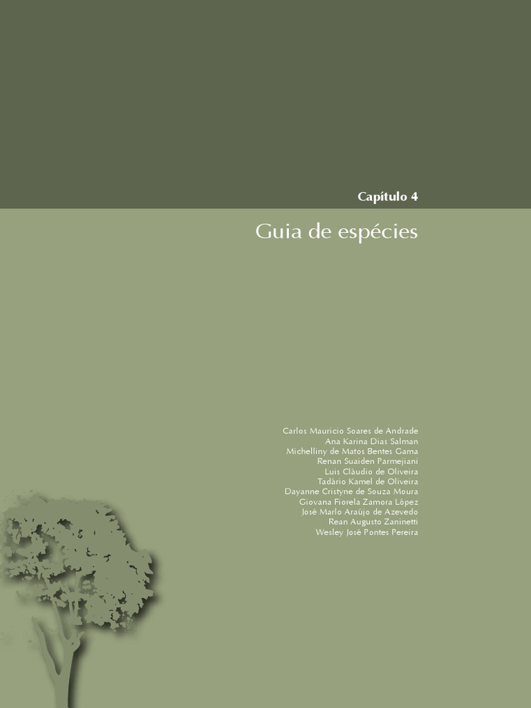 Guia de Espécies Filotaxia | PDF | Árvores | Espécies