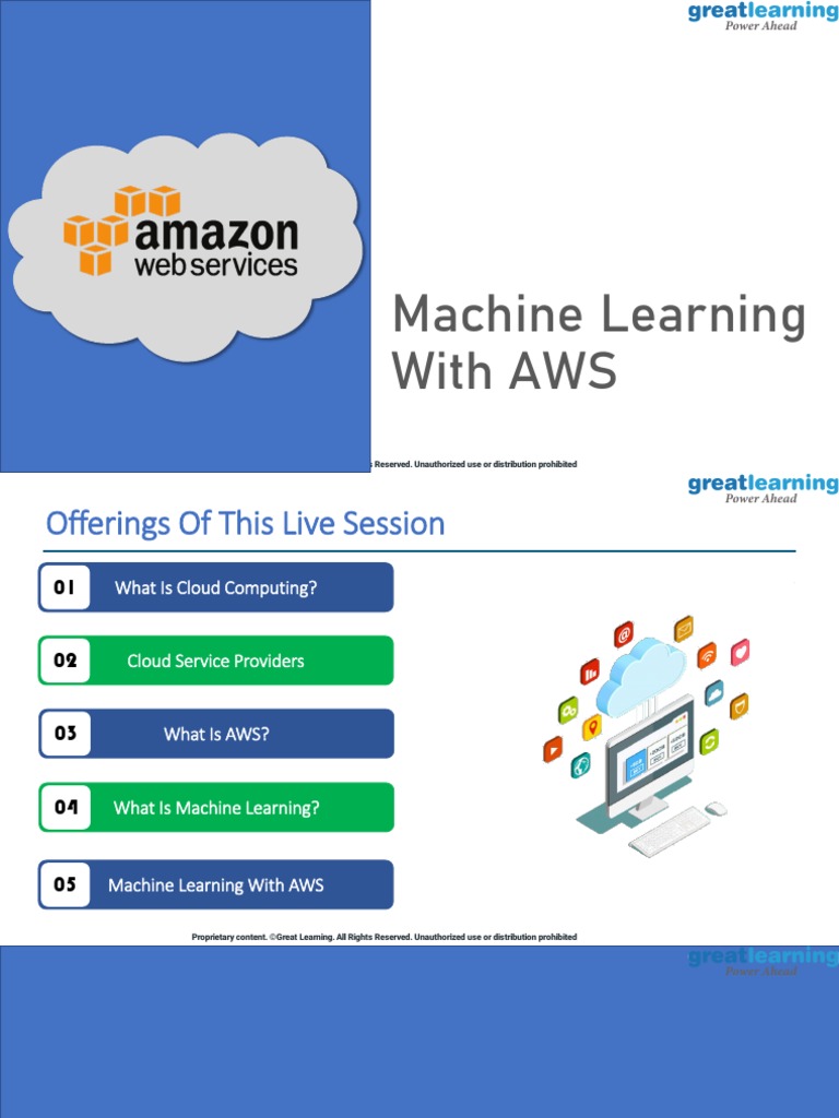 AWS Machine Learning | PDF | Cloud Computing | Amazon Web Services