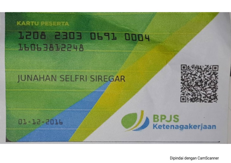 Kartu Jamsostek | PDF