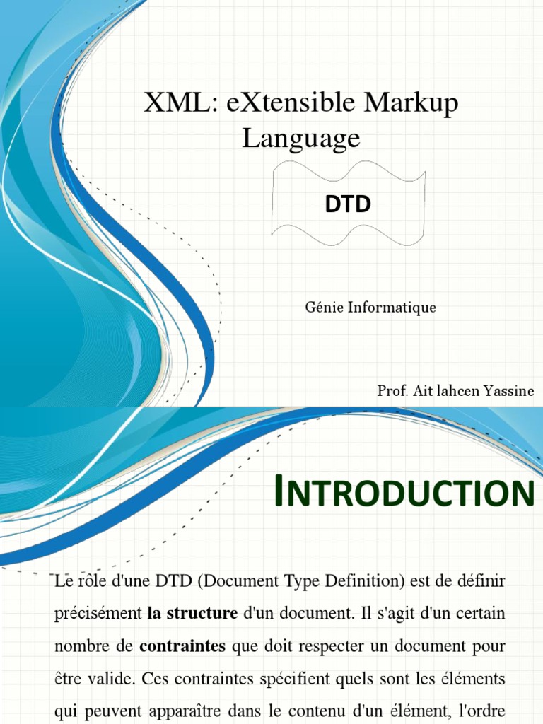 2 DTD | PDF | Génie logiciel | Informatique