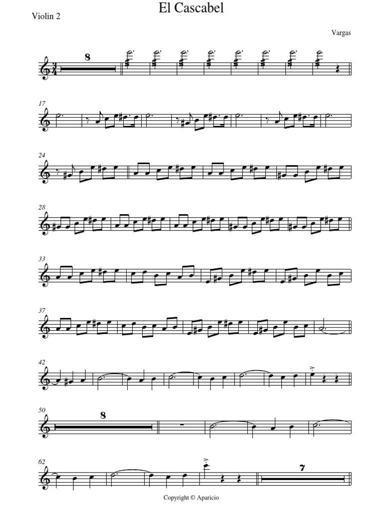El Cascabel Violin 2 | PDF