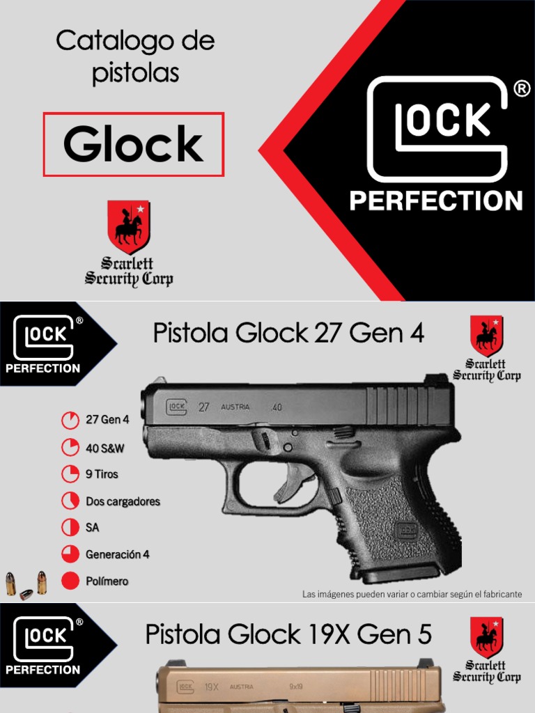 Catalago de Pistola Glock. | PDF