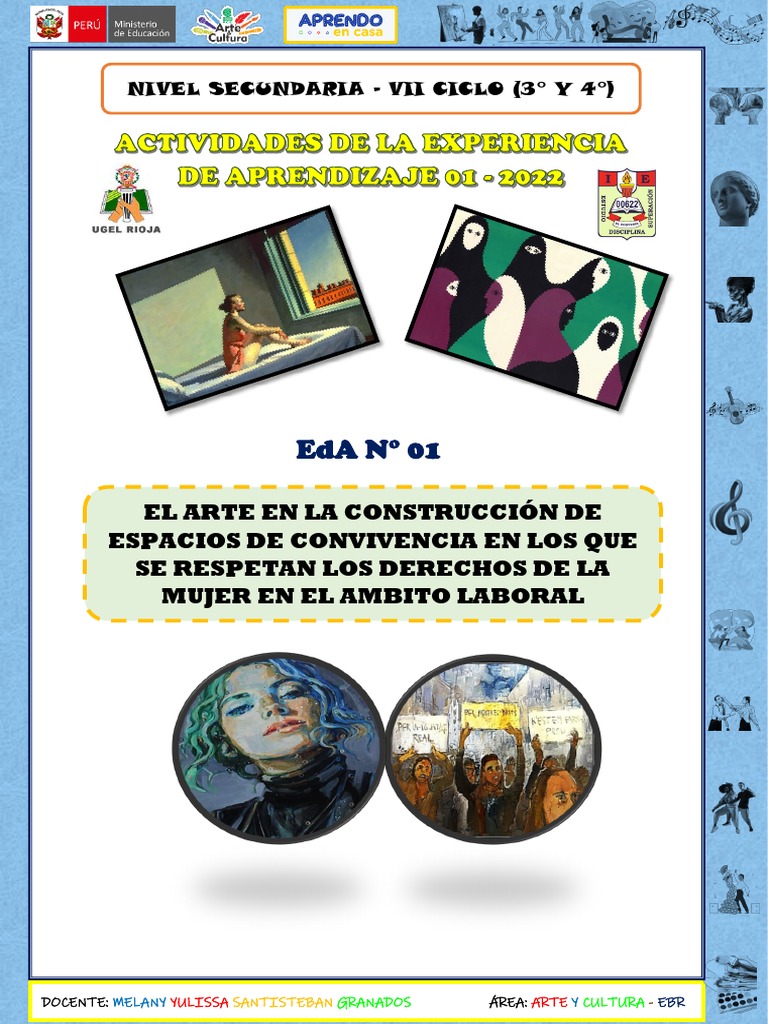 Eda 1 Vii Ciclo | PDF | Pablo Picasso | Pinturas