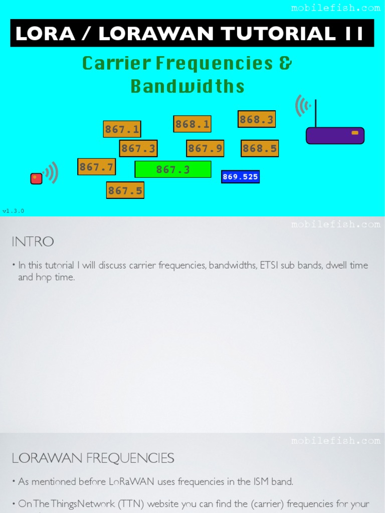 Lora Part11 | PDF | Radio | Data Transmission