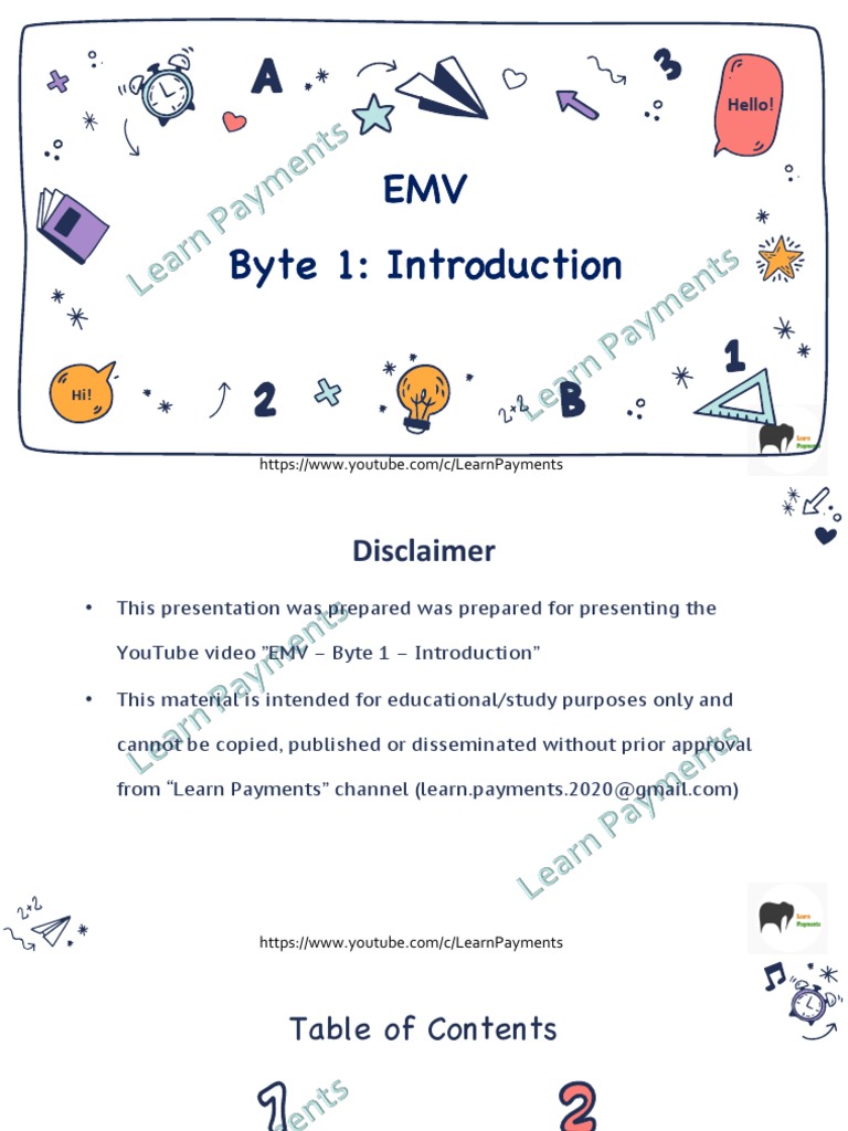 EMV Byte 1 - Introduction | PDF | Smart Card | Emv