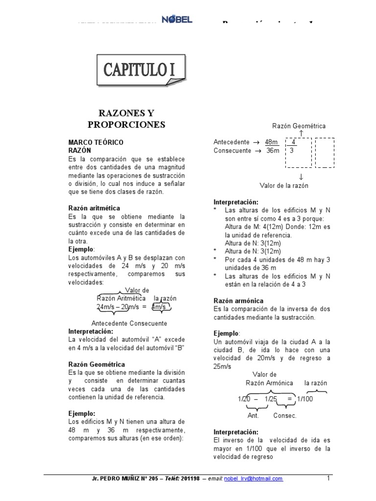 Modulo Aritmetica 5to | PDF | Kilogramo | Proporción