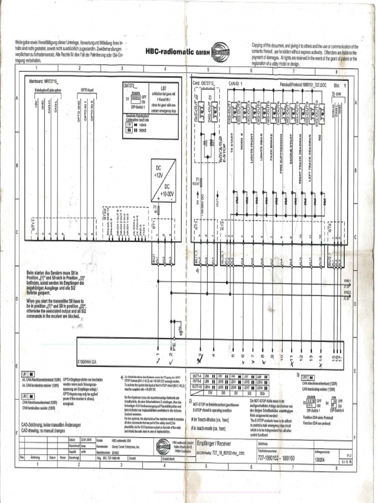 Radio Matic 720 - HBC - SANDVIK 712 | PDF