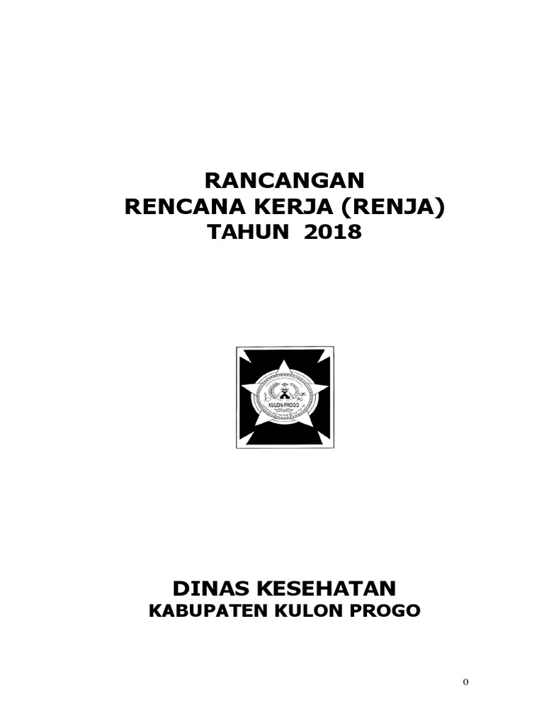 Renja Dinkes KP 2018 | PDF