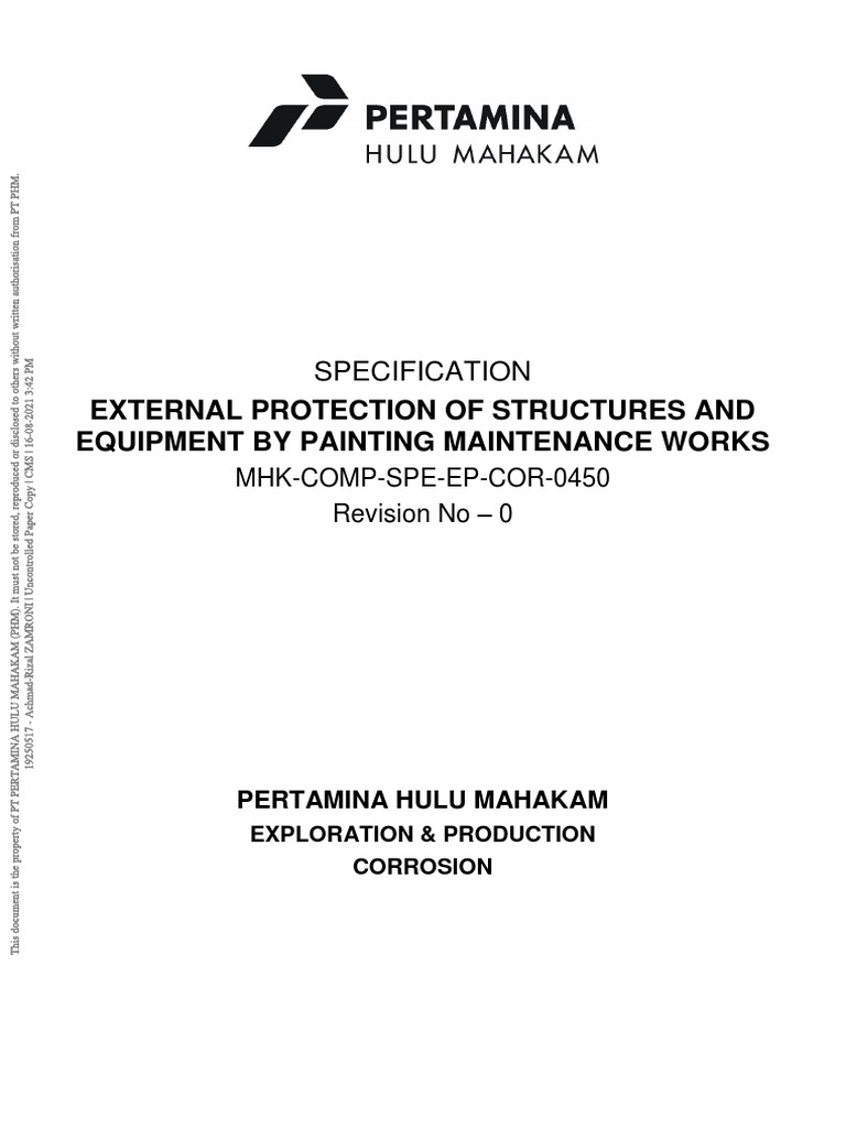 MHK-COMP-SPE-EP-COR-0450 (ENG) External Protection of Structures and ...