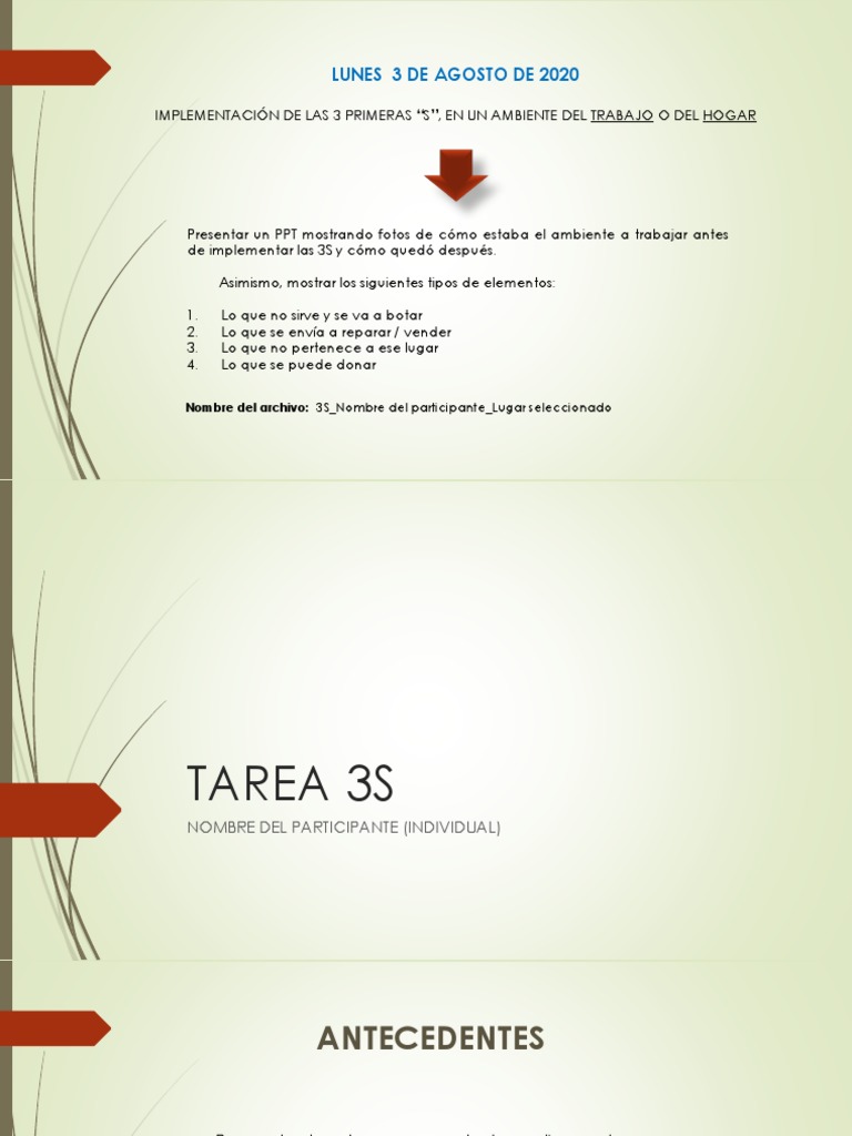 Ejemplo Tarea 3S | PDF