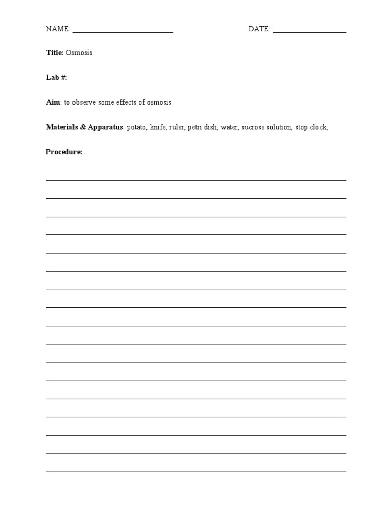 Biology Sba 2022 | Download Free PDF | Water | Leaf