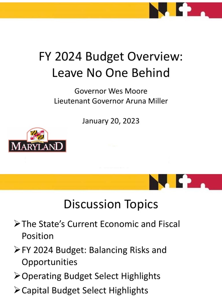 FY24 Governors Proposed Budget Overview - 1.20.23 | PDF | Medicaid ...