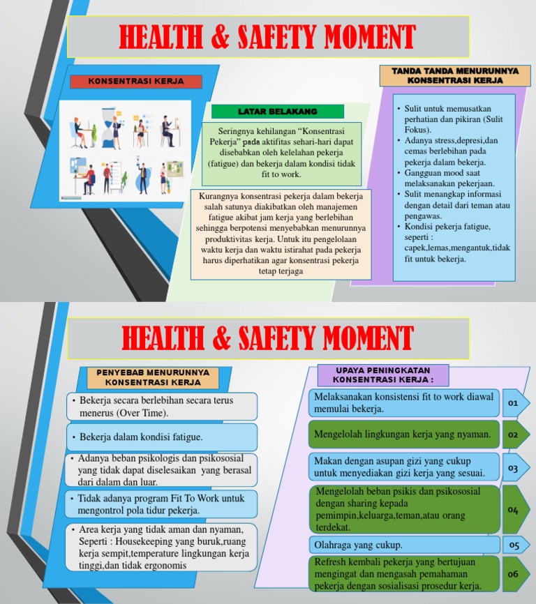 Health & Safety Moment | PDF