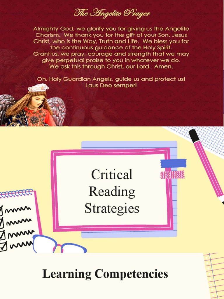 Lesson 2 - Lecture Critical Reading Strategies | PDF | Plagiarism | Citation