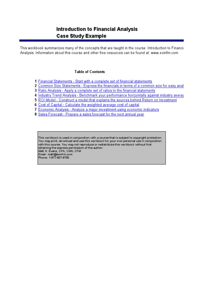 M1 C2 Case Study Workbook | PDF | Balance Sheet | Equity (Finance)